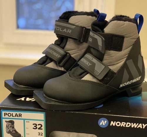 Лыжные ботинки детские Nordway Polar 75 mm 32 р