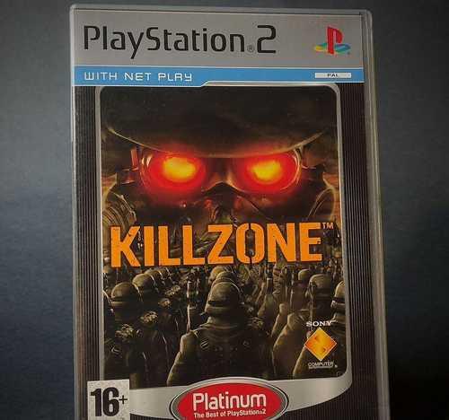 Коробка от Killzone PS2