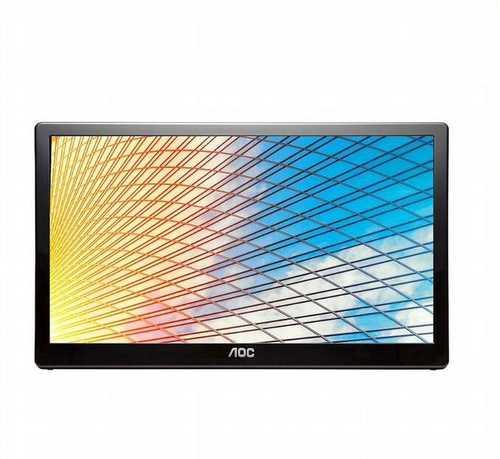 Монитор AOC 15.6" E1659FWU, черный