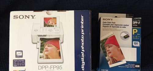 Фотопринтер Sony DPP-FP95 и расходники