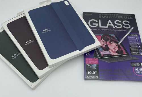 Чехол SMART Folio и защитное стекло для iPad Air