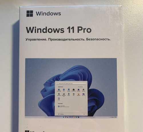 Коробка Windows 11 (без usb и карты активации)
