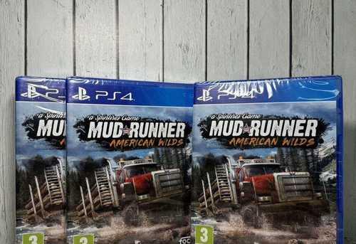 A Spinteres Game Mudrunner American Wilds PS4