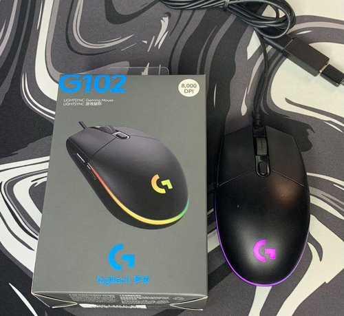 Игровая мышь logitech g102 ligtsync Вся Россия | Комьютерные аксессуары и комплектующие ...