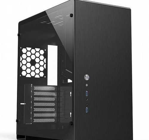 Корпус jonsbo U5 Black без бп, боковые панели из закаленного стекла, mini-ITX, micro-ATX, ATX черный