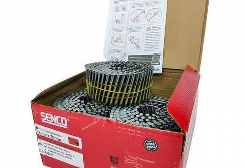 Барабанные гвозди senco 2.3х50 Ring HDG ZN