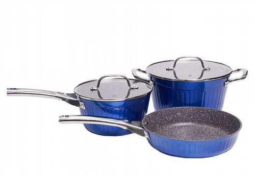Набор посуды Galaxy Line GL9515, 5 предметов, сини