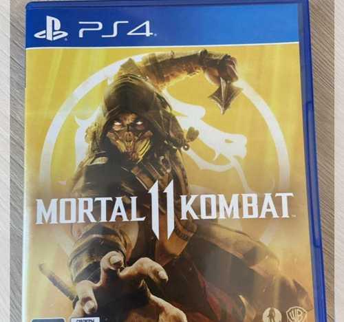 Mortal kombat 11 ps4 диск