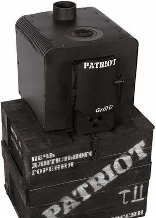 Печь отопительная Grill’D Patriot 200 (черный)