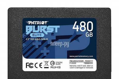 Patriot Memory Burst Elite 480Gb pbe480gs25ssdr