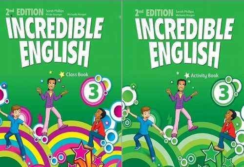 Incredible English 3 2ed учебник + тетрадь