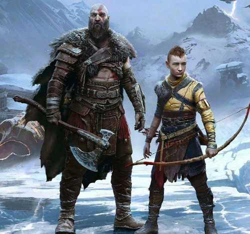 God of war ragnarok + дополнения ps4/ps5