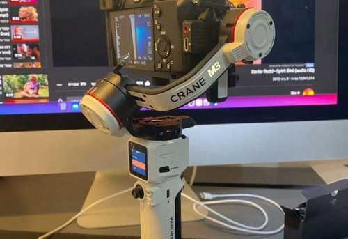 Стабилизатор Zhiyun Crane M3 как Новый полный комп