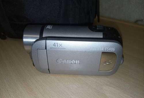 Видеокамера Canon legria FS406