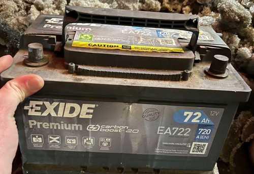 Аккумулятор Exide Premium 72 Ач 720 А