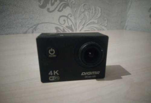 Экшн-камера Digma 4k