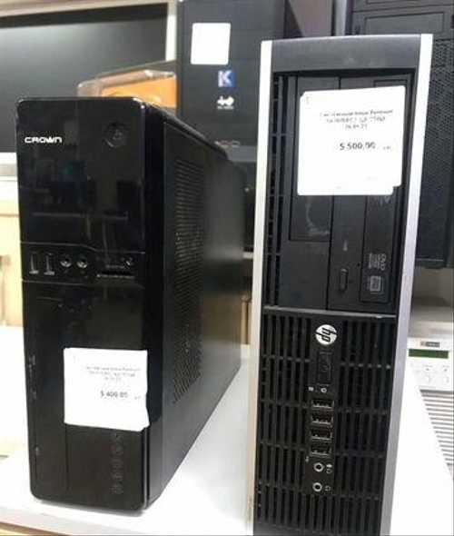 Компьютер бюджетный Pentium маленький корпус