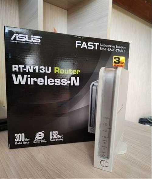 Wifi роутер с принт-сервером asus Rt-N13U Wireless
