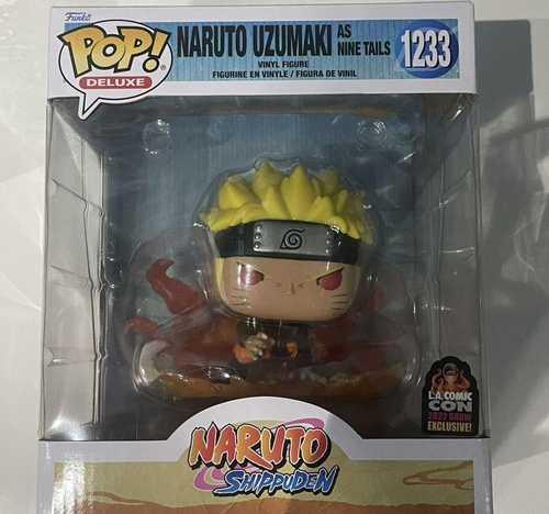 Funko pop Naruto Uzumaki as nine tails 1233