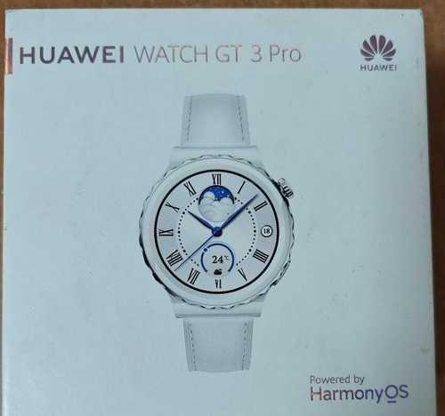 Смарт-часыhuawei GT 3 Pro Silver Bezel White