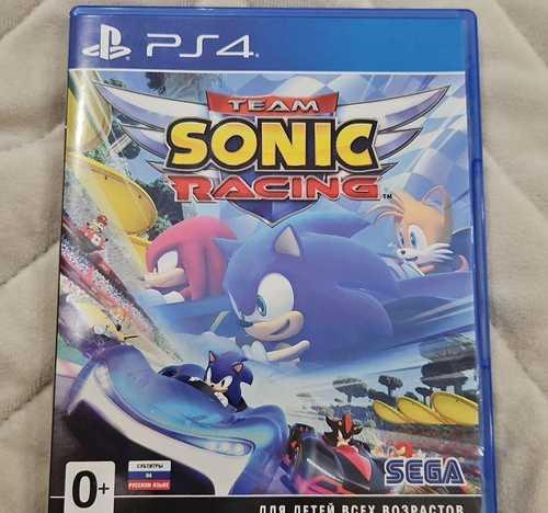 Диск Sonic Team Racing для PS4