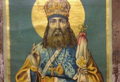 Хромолитография Тихон Задонский
