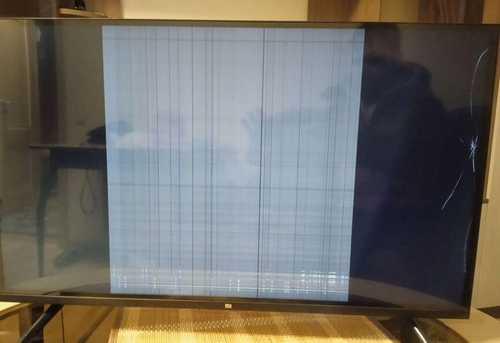 Телевизор MI Xiaomi 32 дюйма, битая матрица