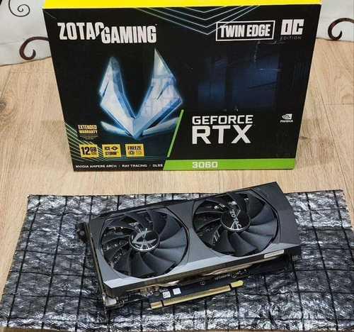 RTX 3060 12 Gb Zotac Gaming Twin Edge OC / Обмен