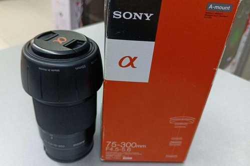 Объектив Sony 75-300mm f/4.5-5.6 (SAL-75300) (жд)