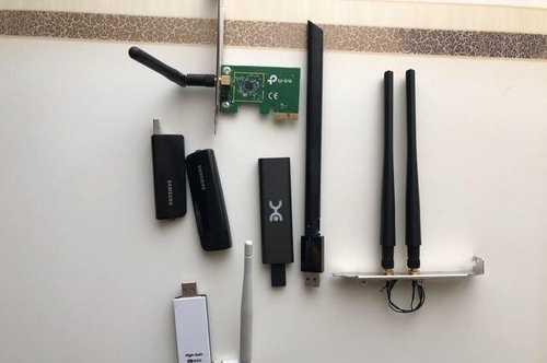 Wi-Fi адаптеры, антенны и кабель