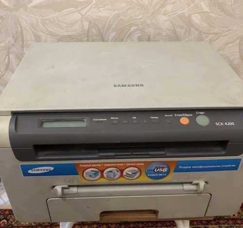 Принтер лазерный мфу Samsung SCX 4200