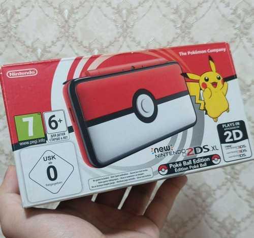 New Nintendo 2ds xl poke ball edition