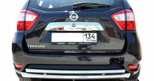 Защита заднего бампера Nissan Terrano