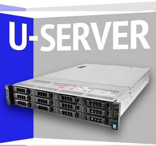 Сервер Dell R730XD 12LFF 2*2620v4 128G H730pm 2*750W 4с8зР EMC PowerEdge R730XD 2U Б/У