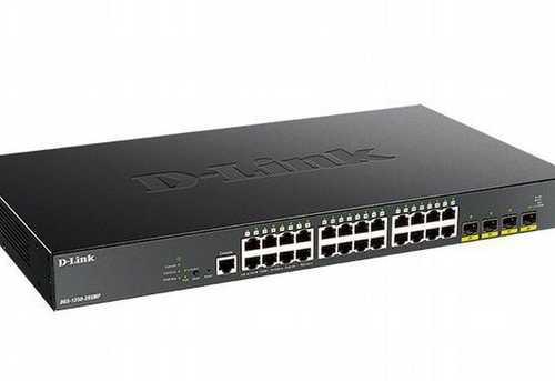 Коммутатор PoE 10 GbE D-Link DGS-1250-28XMP