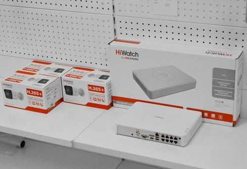 Ip-видеокамеры HiWatch 4MP с видеорегистратором