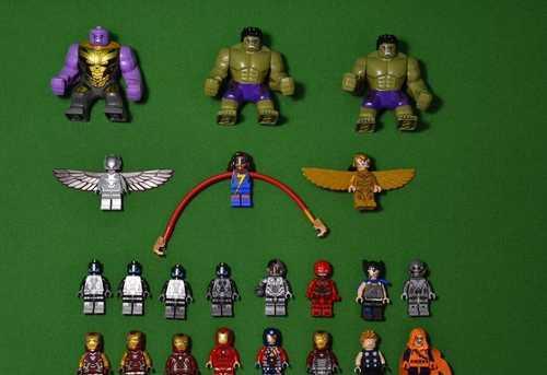 Lego Marvel, DC минифигурки