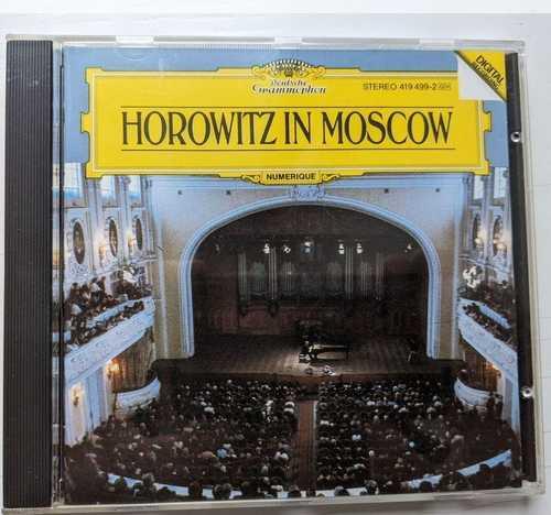 Горовиц "Horowitz In Moscow" CD Germany