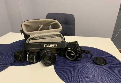 Зеркальная камера canon