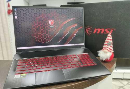 Ноутбук MSI i5/16gb/SSD+HDD/nvidia/17.3/144GHz