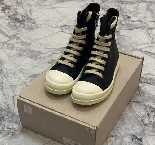 Кеды Rick Owens drkshdw Waxed Ramones