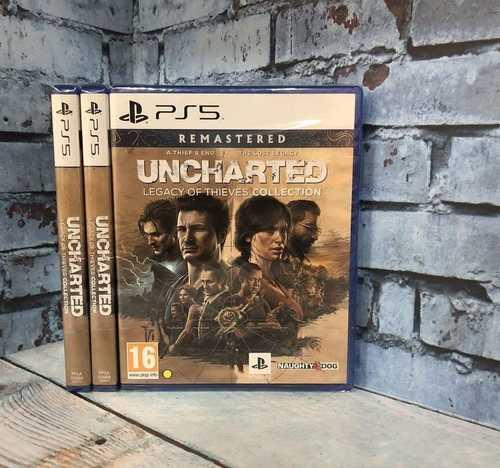 Uncharted Legacy of Thieves Collection PS5 диск