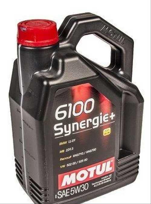 Масло моторное motul 6100 SYN-nergy 5W-30 4л
