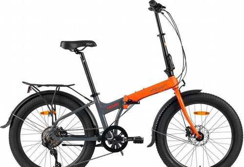 Велосипед horh nemo 24frhd 24" (2024) Orange-Dark