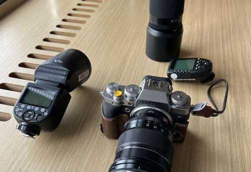 Фотоаппарат fujifilm xt4+XF 16-55 F 2.8 WR + фильт