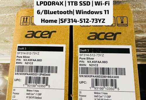 Acer Swift 3 14" QHD 100 sRGB/i7/16/1TB