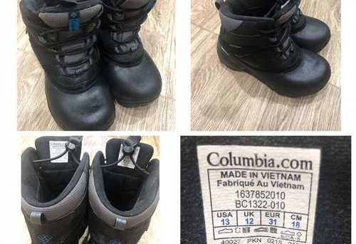 Сапоги ботинки columbia