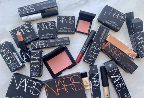 Косметика Nars румяна, бронзер, помады, бальзамы