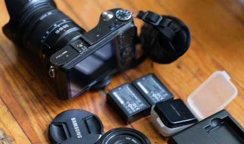 Samsung NX200, NX 18-55mm, NX 16mm