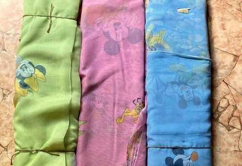 Ткань вуаль для штор занавесок тюля детский рис-ок